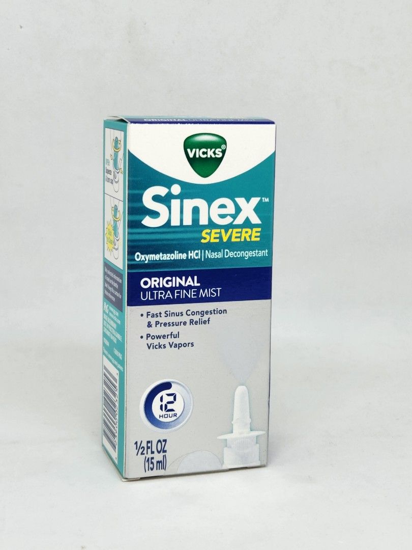 Sinex for Nasal Spray Allergy Sinus Congestion, Beauty & Personal Care ...