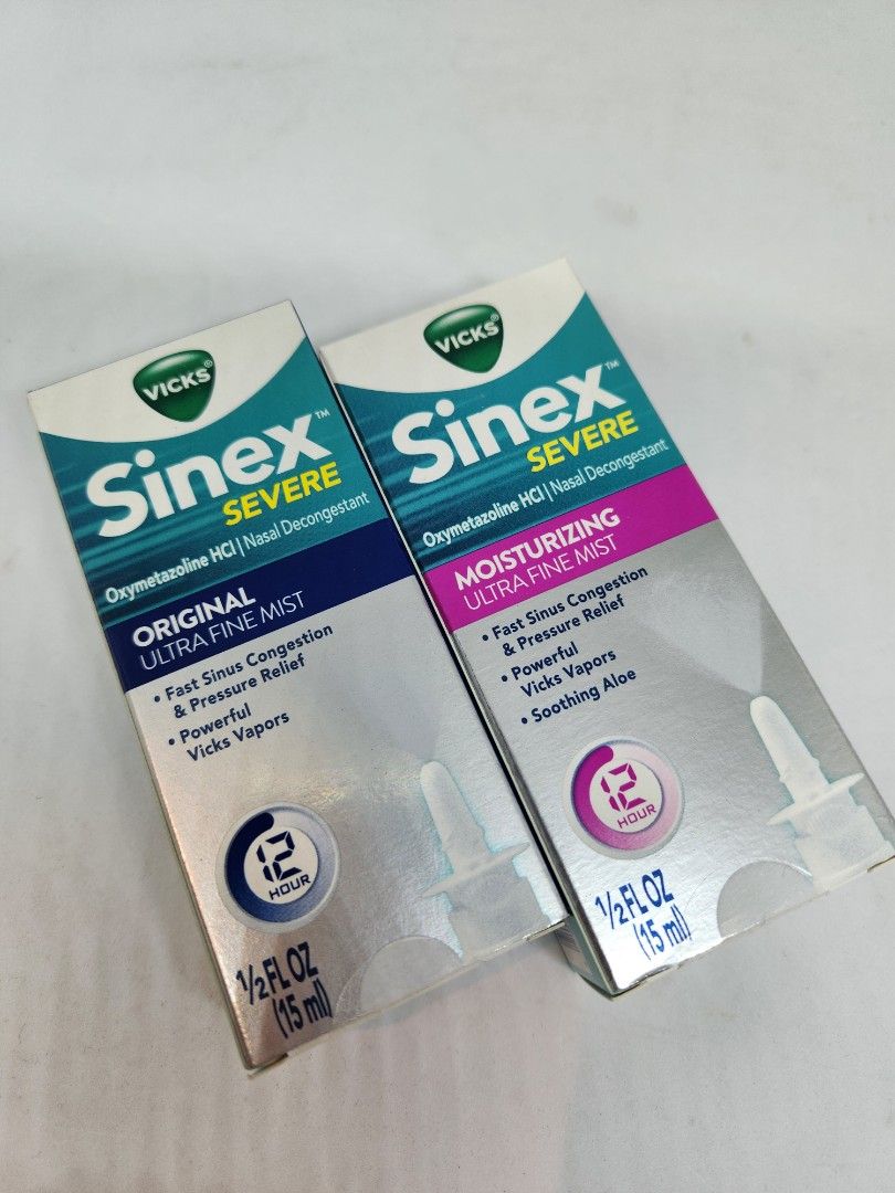 Sinex for Nasal Spray Allergy Sinus Congestion, Beauty & Personal Care ...