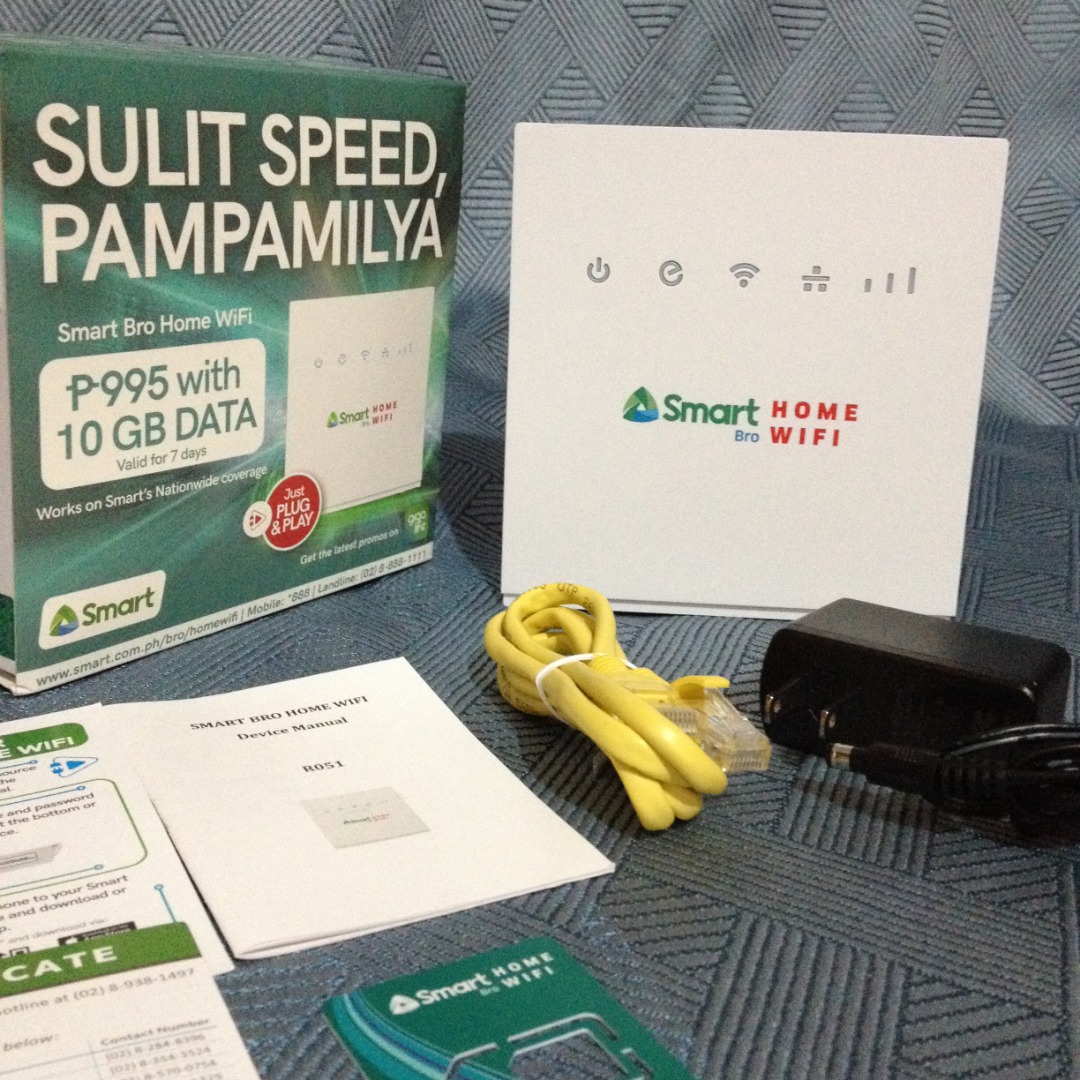 Smart Bro Home Prepaid Wifi Modem, Computers & Tech, Office & Business Technology on Carousell