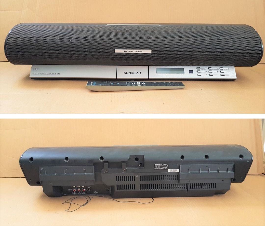 Sonic Gear Array 1000i Super Bass Speaker, Ultra high Bass 2.1 soundbar ...