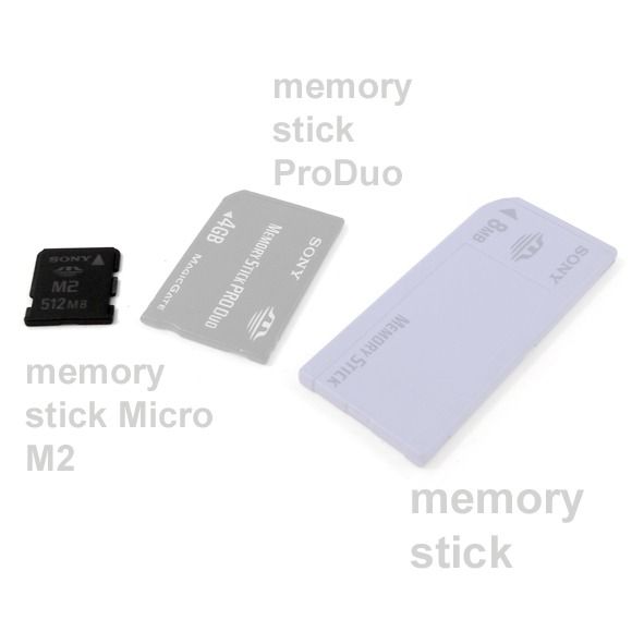 Sony Memory Stick Micro M2 MS-A Series 512MB, Photography, Photography ...