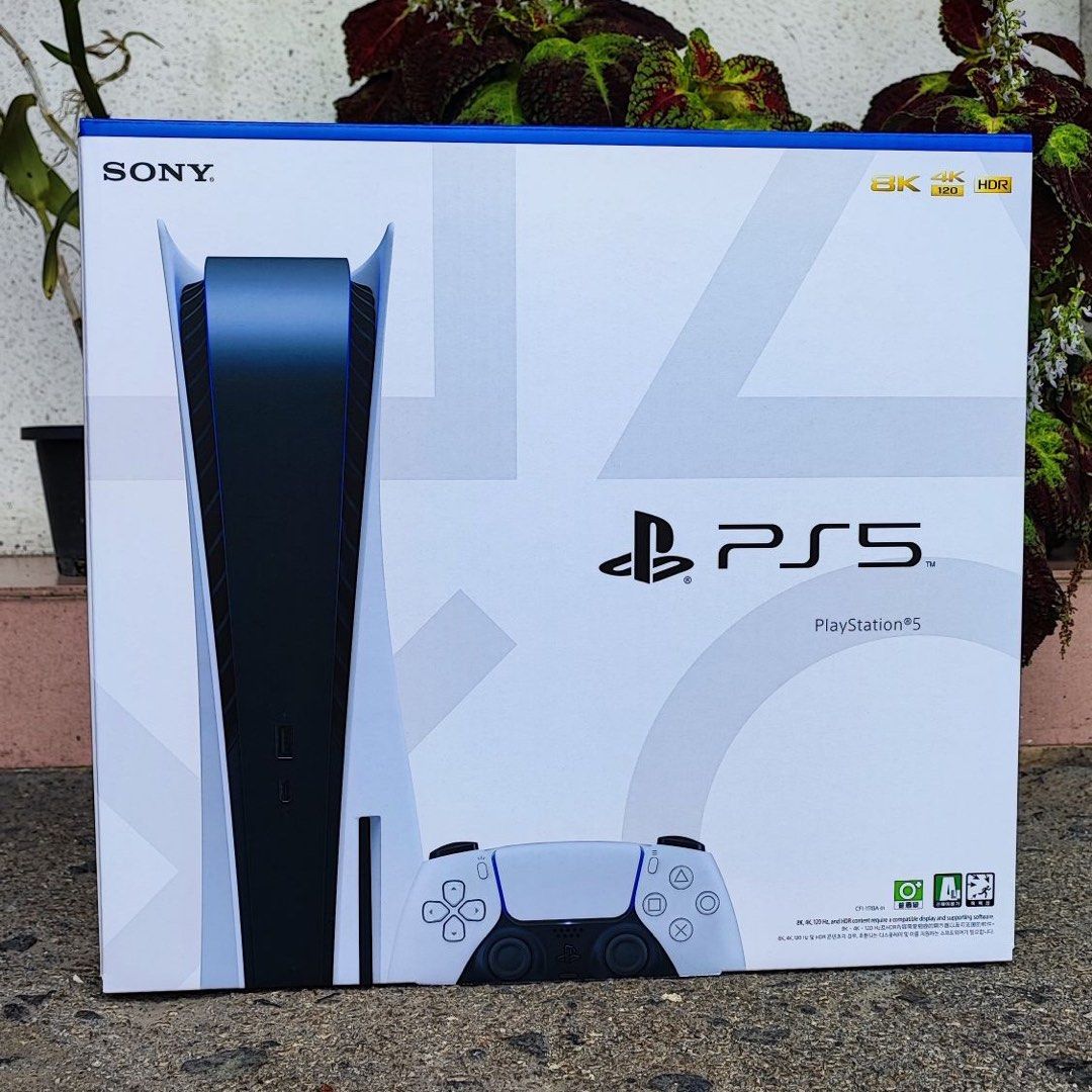 PS5 PlayStation 5 // DISC DIGITAL Console 1 Year Warranty, Video Gaming, Video Game Consoles ...