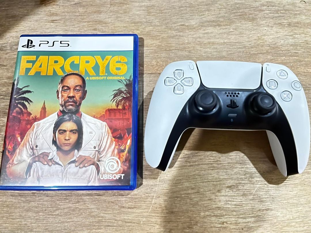 Sony PS5 Playstation 5 Disc 2nd Version Dual Sense Controller Farcry ...