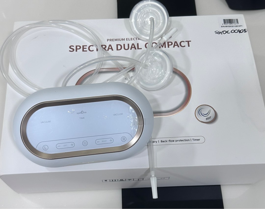 Spectra Dual Compact Double Pump (Local Set), Babies & Kids, Nursing ...