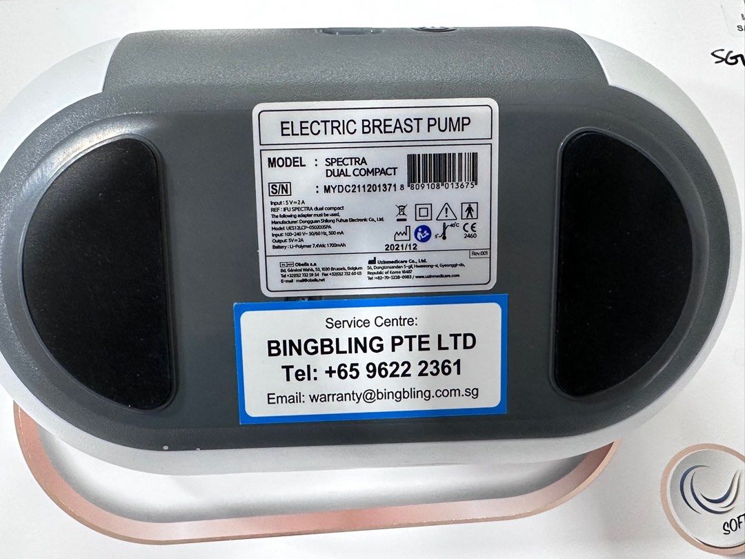 Spectra Dual Compact Double Pump (Local Set), Babies & Kids, Nursing ...