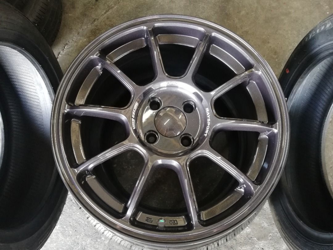 sport rim ZE40 rays 16 inch siap tayar baru 16, Auto Accessories on ...