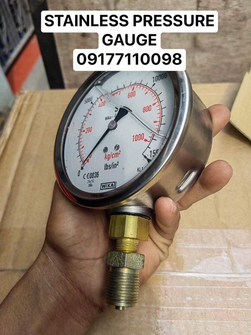 STAINLESS PRESSURE GAUGE, Commercial & Industrial, Construction ...