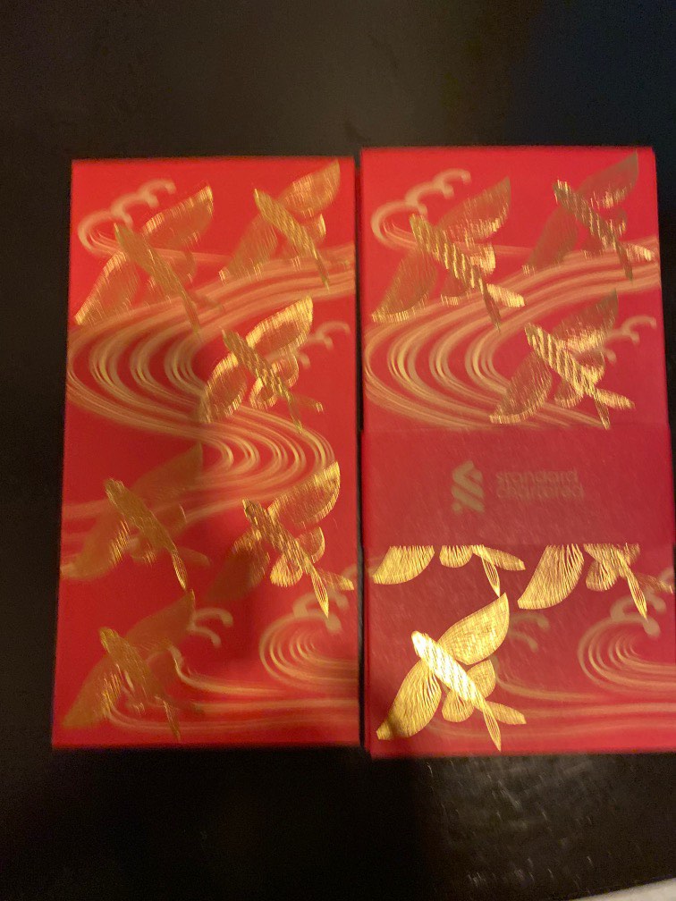 Standard chartered red packet, Hobbies & Toys, Stationery & Craft ...