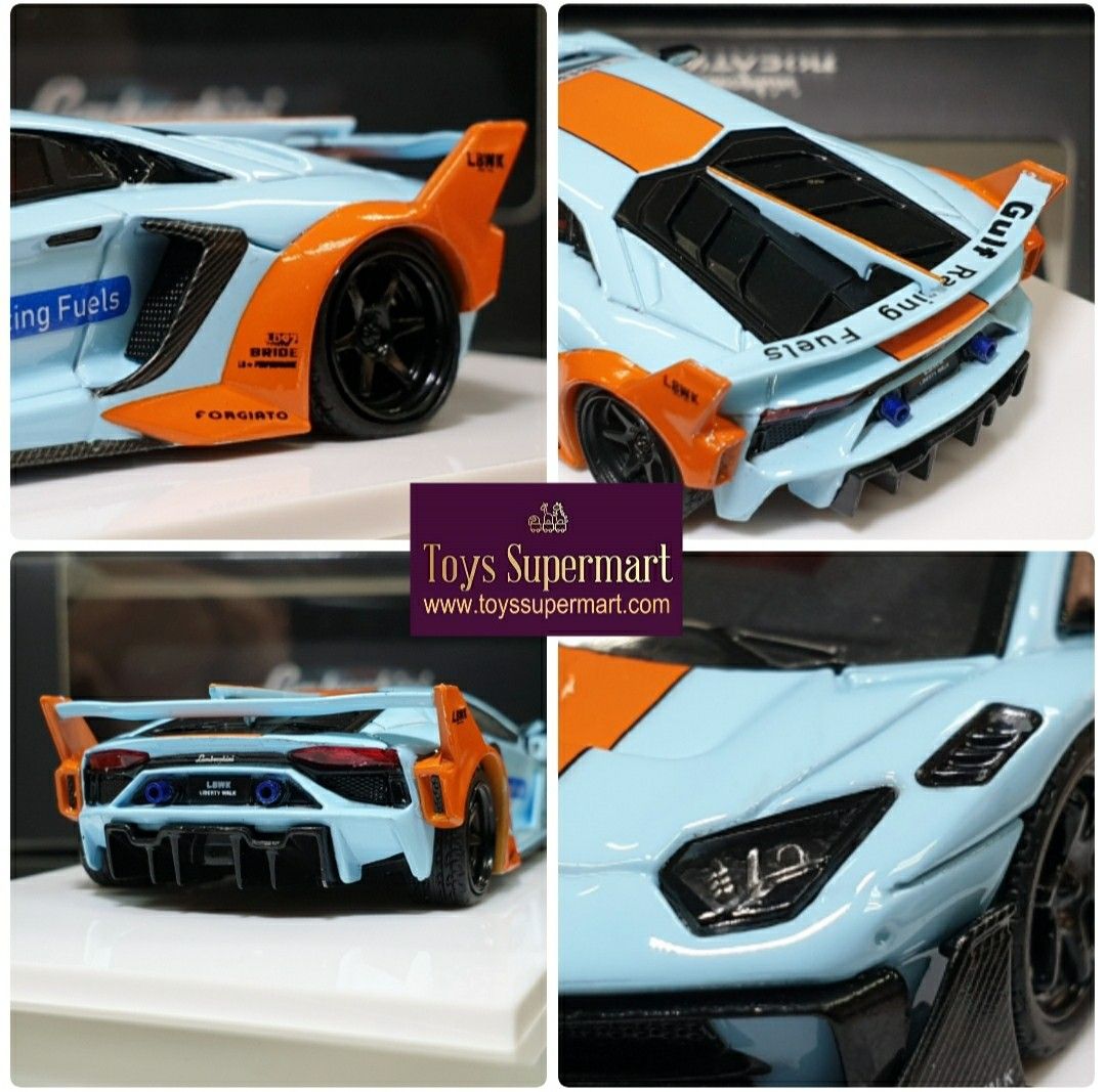 Star Model / TPC - Lamborghini Avendator Fighter / Grey Tron Purple ...