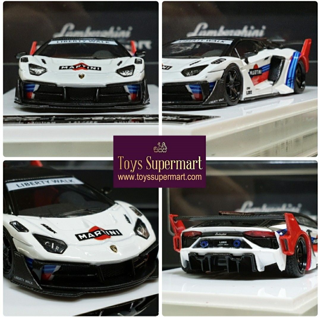 Star Model / TPC - Lamborghini Avendator Fighter / Grey Tron Purple ...