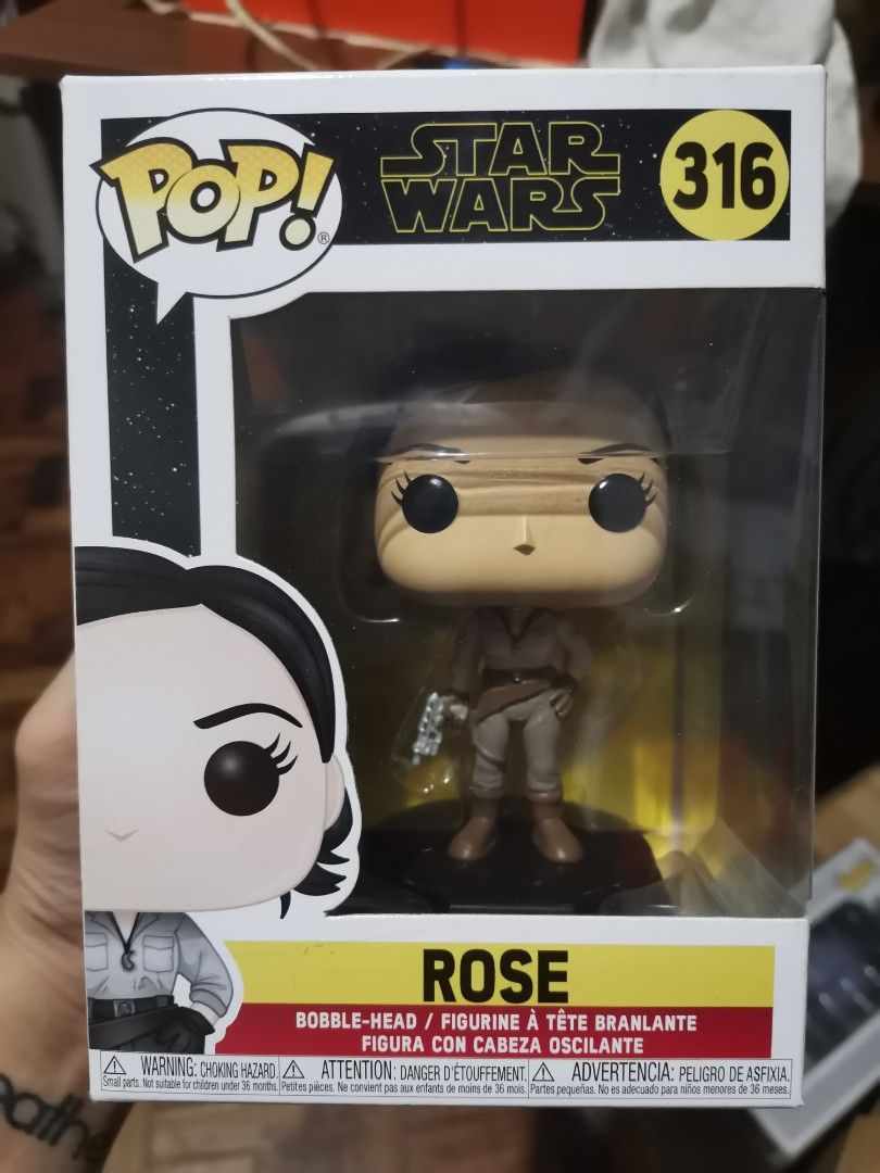 Star Wars Funko Pop - Rose, Hobbies & Toys, Toys & Games on Carousell