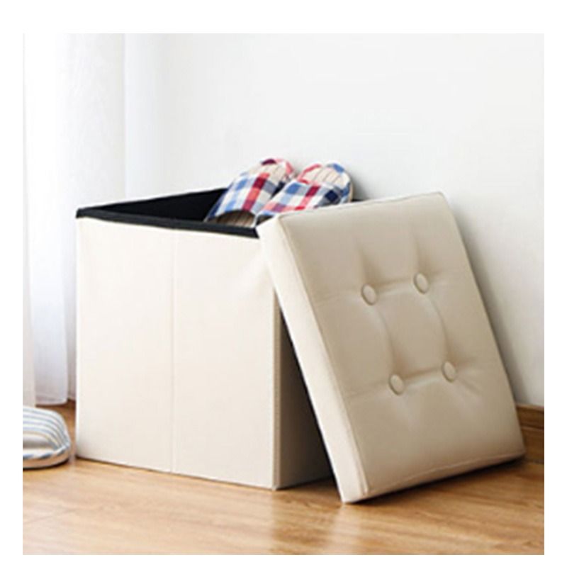 Storage Stools Leather PU Stool Storage Stool COD, Furniture & Home ...