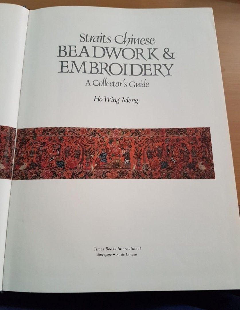 Straits Chinese beadwork & embroidery guide book, Hobbies & Toys, Books ...