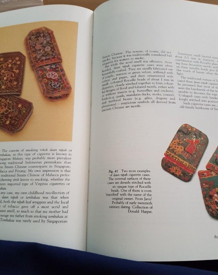 Straits Chinese beadwork & embroidery guide book, Hobbies & Toys, Books ...