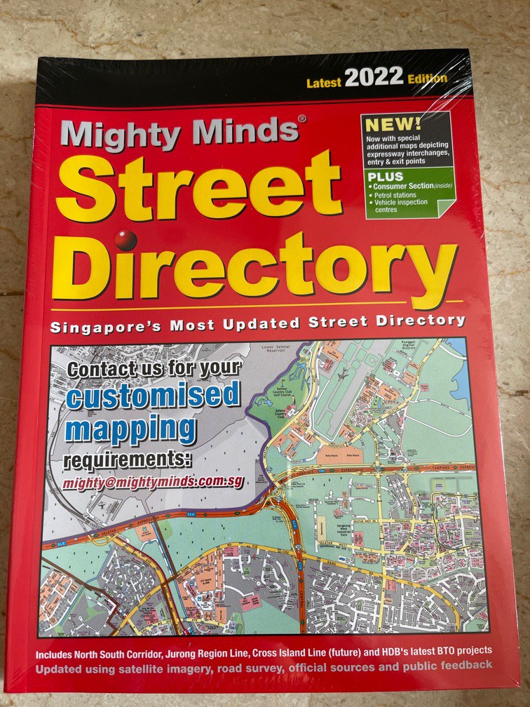 Street directory 2022, Hobbies & Toys, Books & Magazines, Travel ...