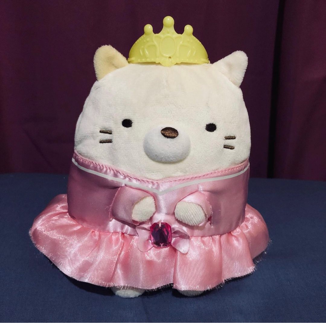 Sumikko Gurashi Neko Cat Princess Plushie, Hobbies & Toys, Toys & Games ...