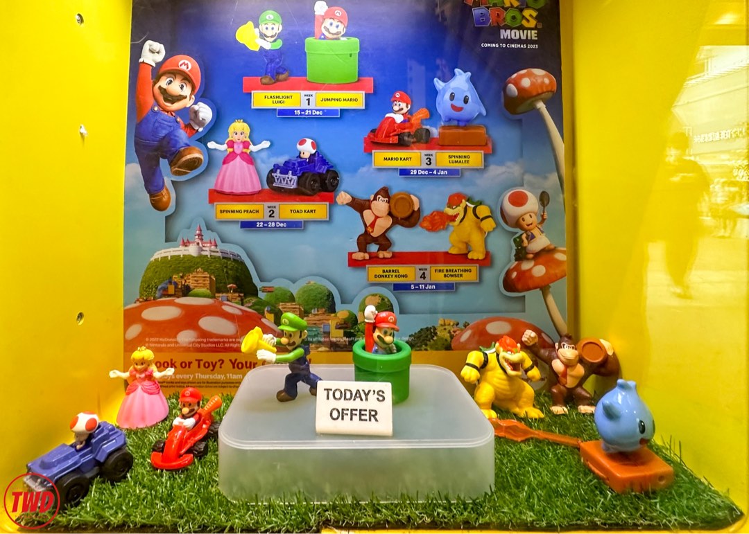 Super Mario Happy Meal Toy!, Hobbies & Toys, Toys & Games on Carousell