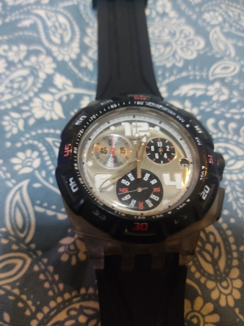 SWATCH - LEGENDARY EAGLE (SUIK400), Men's Fashion, Watches ...