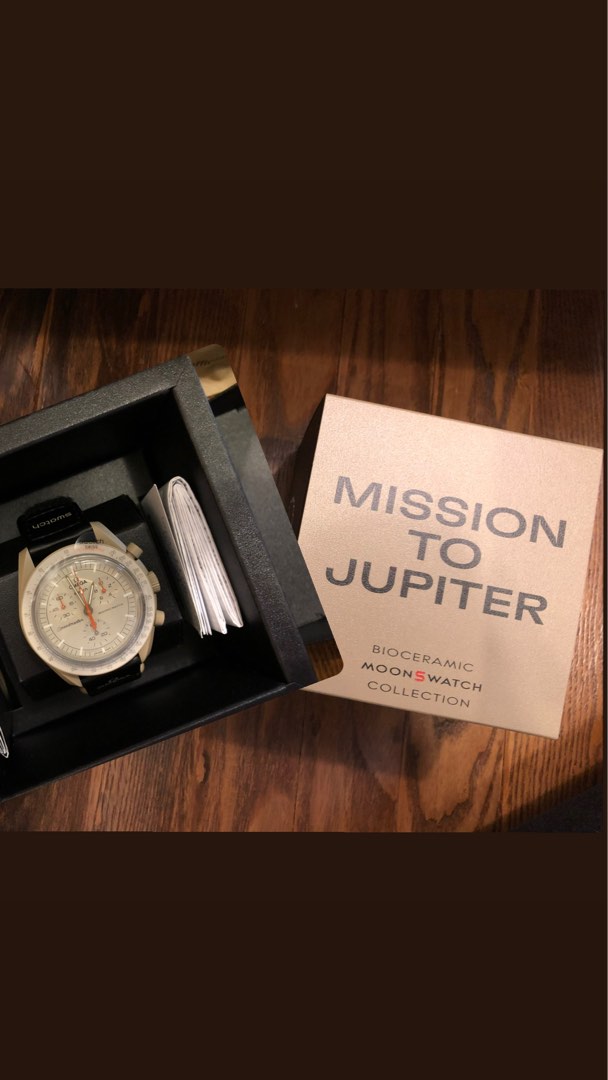 Swatch Omega Jupiter, Men's Fashion, Watches & Accessories, Watches on ...