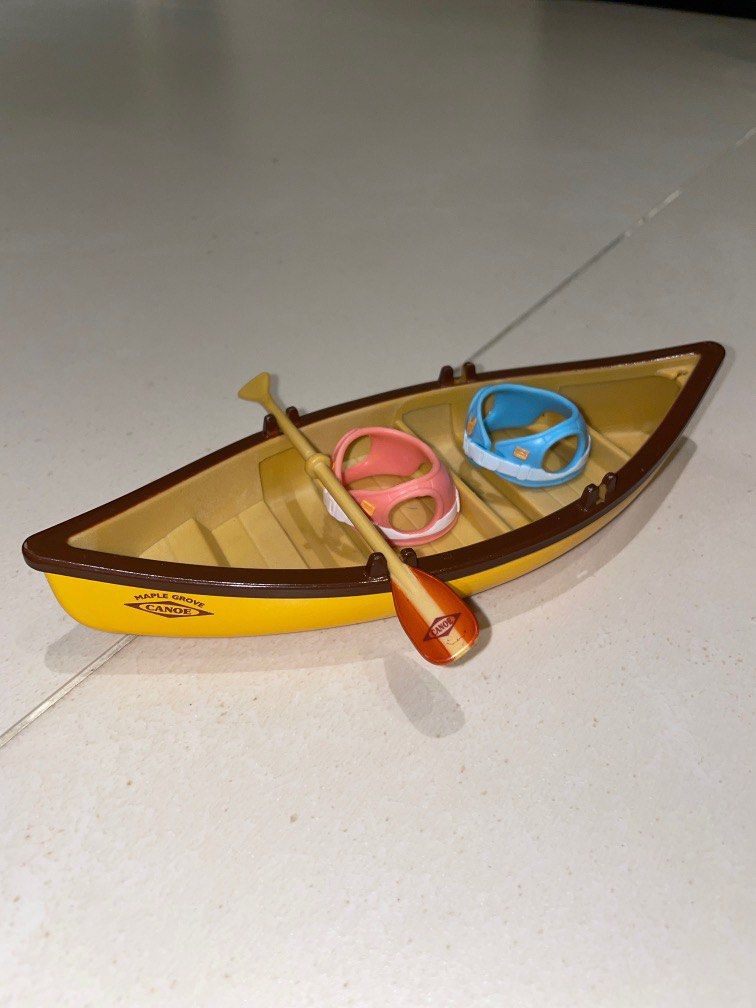 Sylvanian Families Canoe Set, Hobbies & Toys, Toys & Games on Carousell