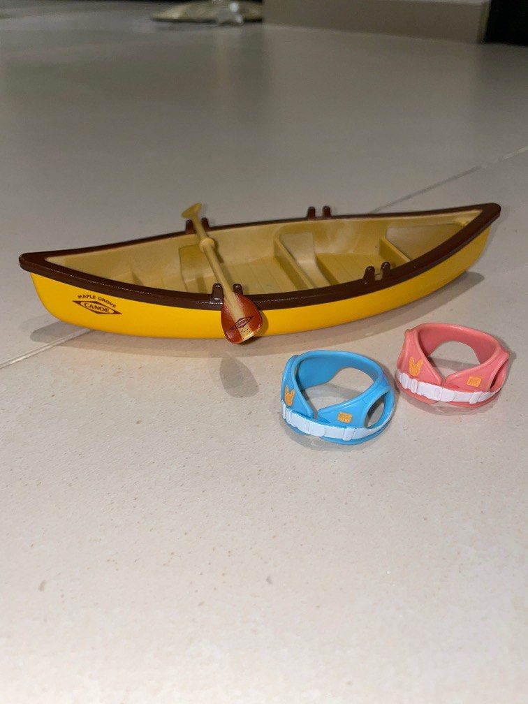 Sylvanian Families Canoe Set, Hobbies & Toys, Toys & Games on Carousell