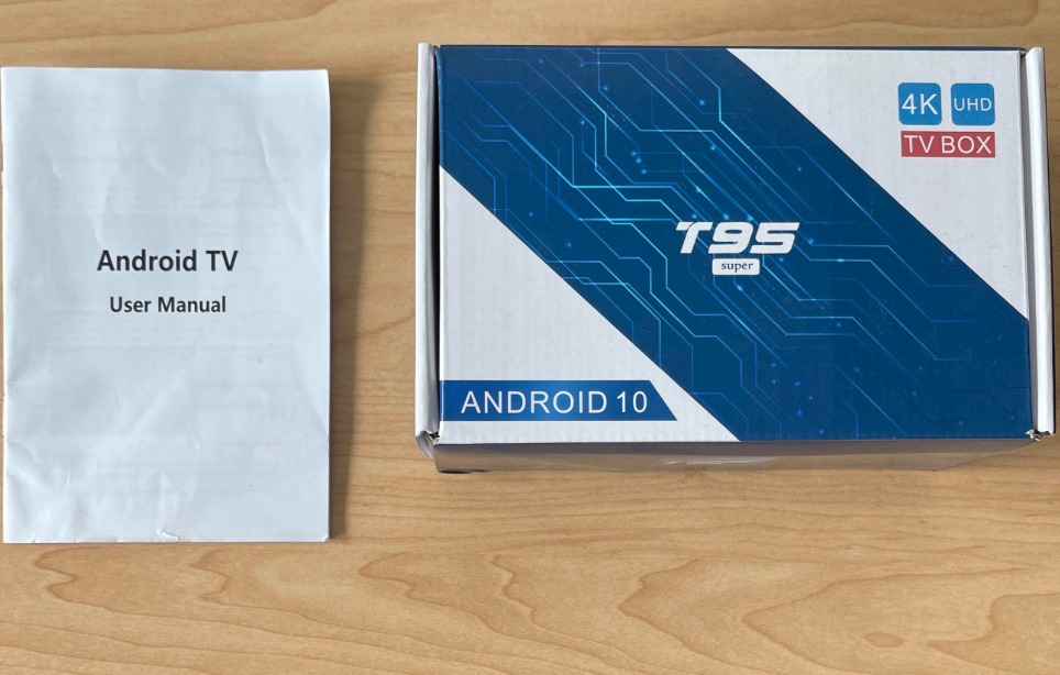 T95Super Android 10.0 4k Smart TV Box Allwinner H3 2GB RAM 16GB ROM set ...