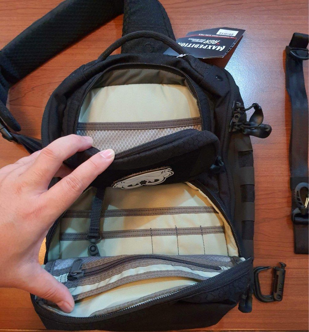 Tactical Bag Maxpedition Edgepeak 2.0 EDC Crossbody Sling Bag EDC Go Bag Travel Sling Commuter ...