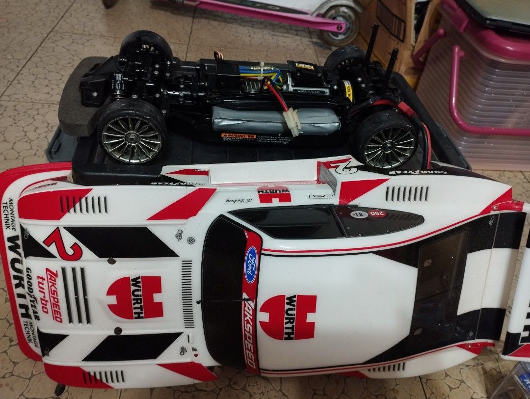 Tamiya Ford Wurth Car Body, Hobbies & Toys, Toys & Games on Carousell