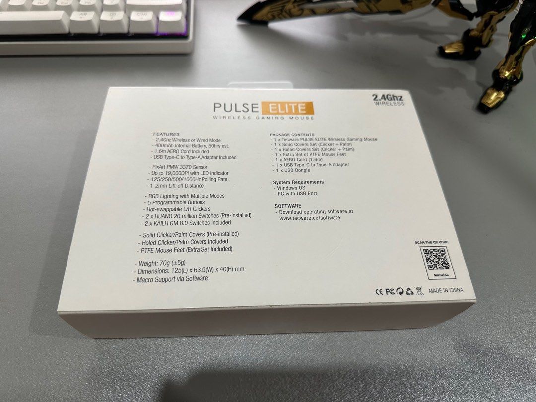 Tecware Elite Pulse, Computers & Tech, Parts & Accessories, Mouse & Mousepads on Carousell