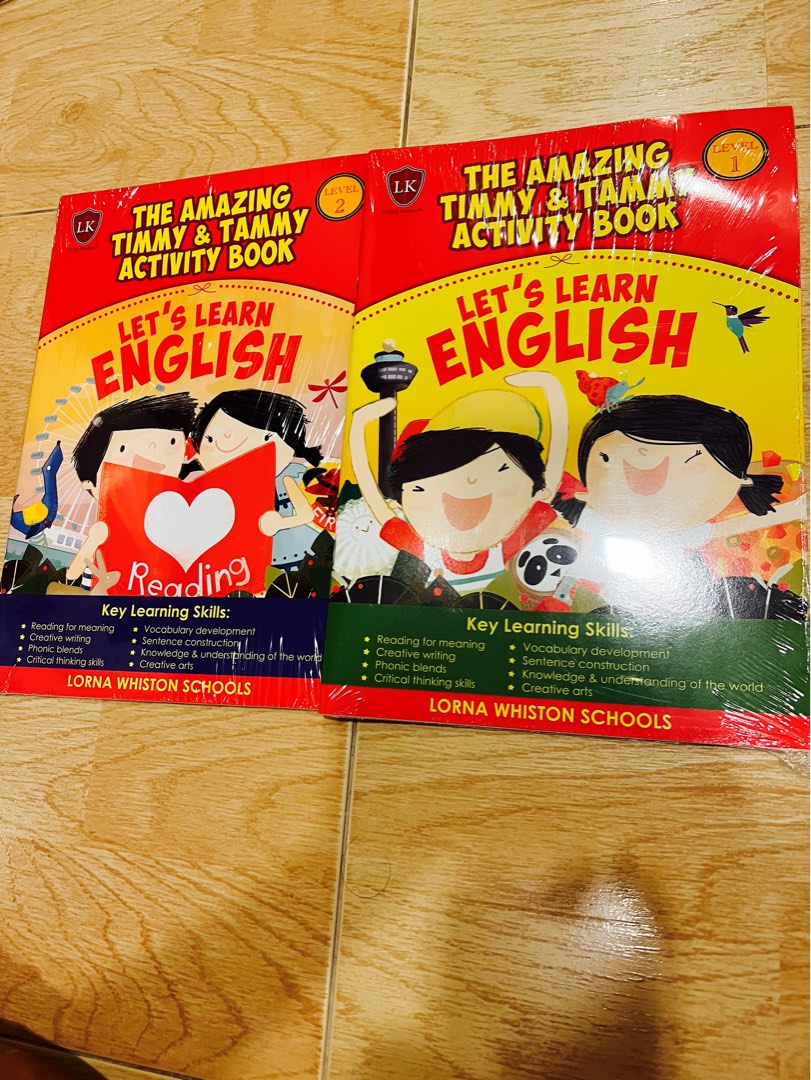 The Amazing TIMMY AND TAMMY ACTIVITY BOOKS Lets learn English by Lorna ...