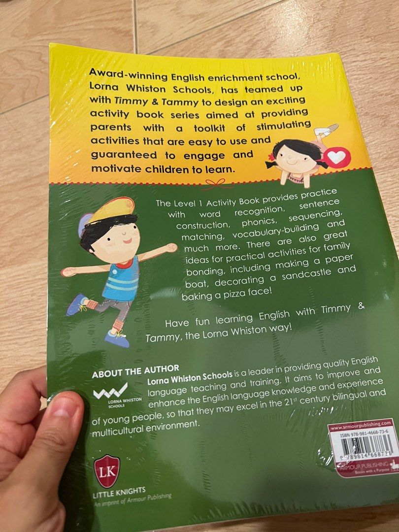 The Amazing TIMMY AND TAMMY ACTIVITY BOOKS Lets learn English by Lorna ...