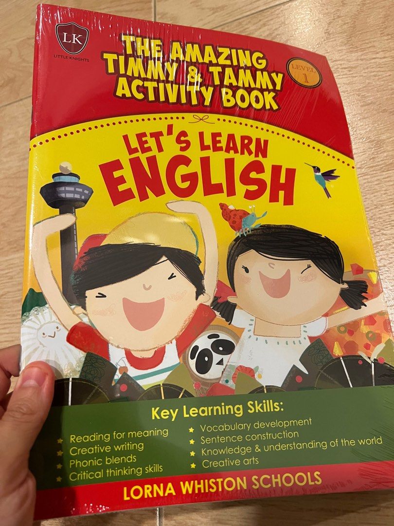 The Amazing TIMMY AND TAMMY ACTIVITY BOOKS Lets learn English by Lorna ...