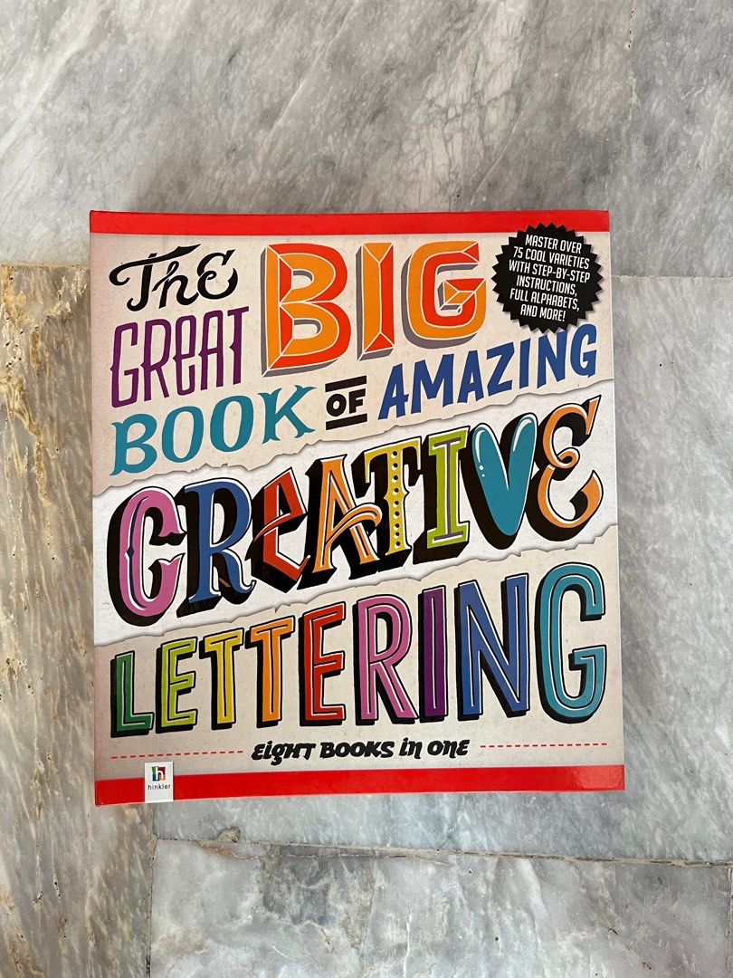 The Great Big Book of Amazing Creative Lettering, Hobbies & Toys ...