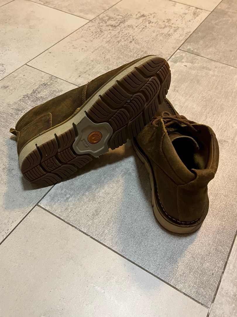 Timberland half boot, Men's Fashion, Footwear, Boots on Carousell
