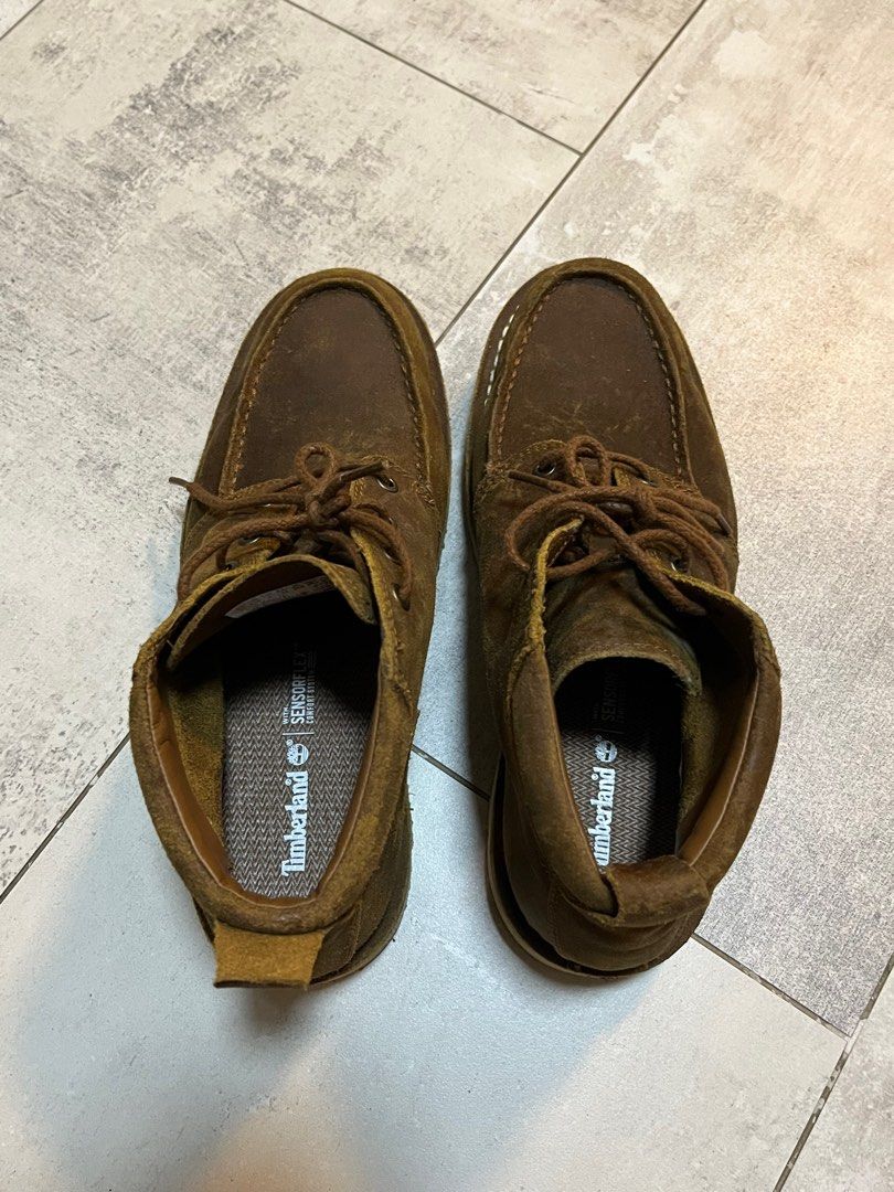 Timberland half boot, Men's Fashion, Footwear, Boots on Carousell