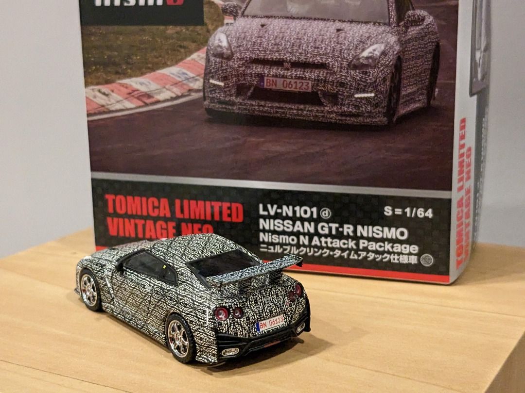 TLVN Tomica Limited Vintage Neo LV-N101d Nissan GT-R Nismo N Attack ...