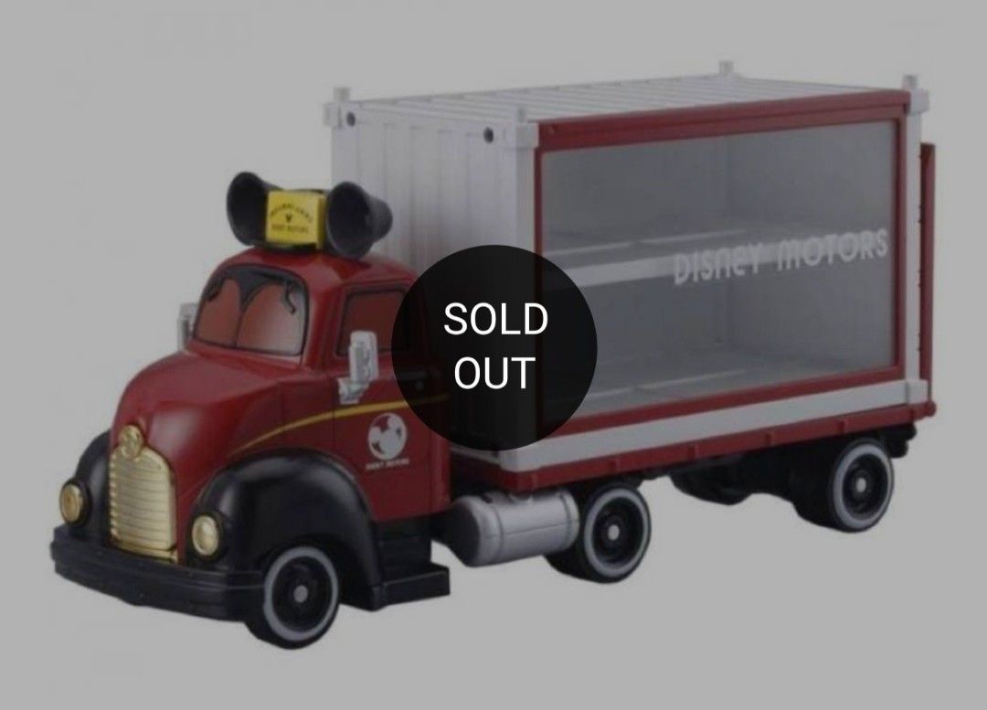 Tomy Disney Motor Lorry, Hobbies & Toys, Toys & Games on Carousell