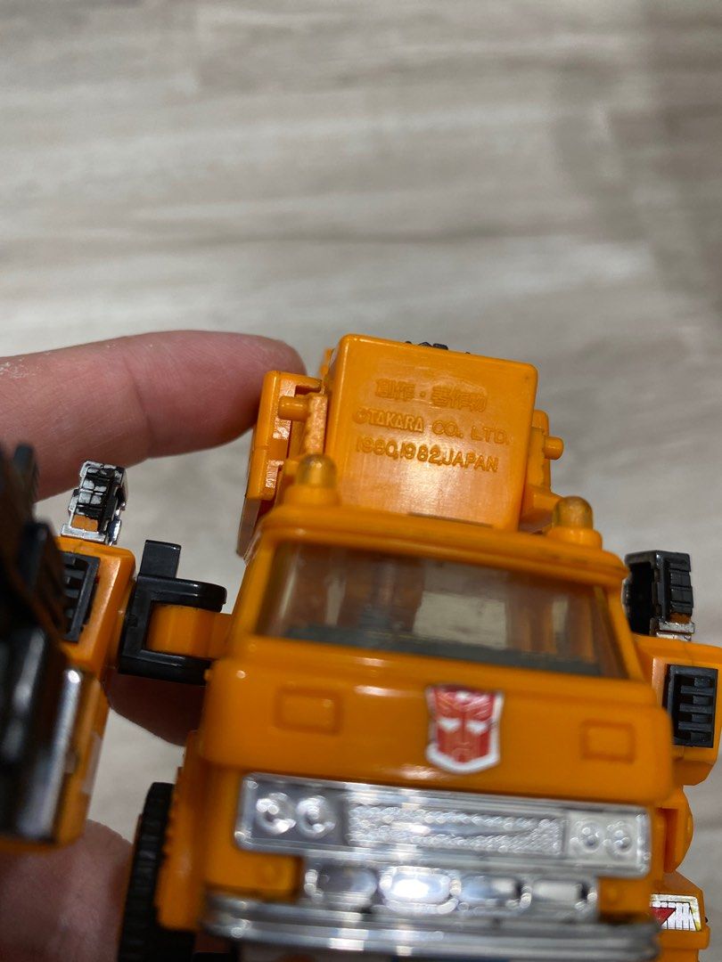 Transformers G1 Grapple vintage original, Hobbies & Toys, Toys & Games ...