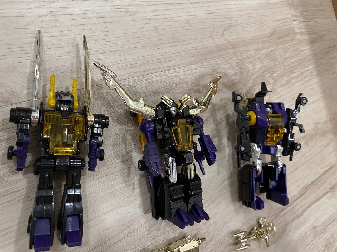 Transformers G1 Hasbro Reissue Insecticons Shrapnel Kickback Bombshell ...