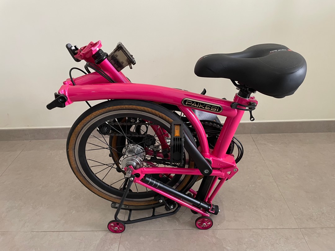 Tri fold pink bike - paikesi, Sports Equipment, Bicycles & Parts ...