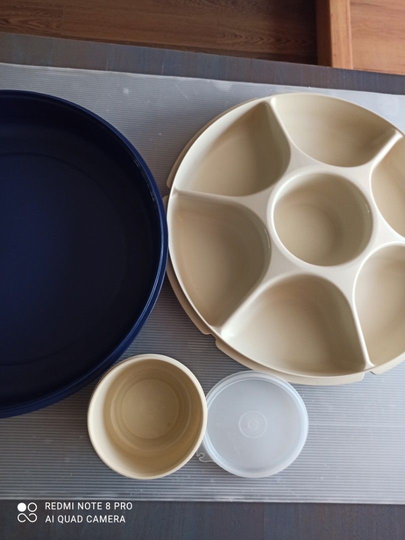 Tupperware Server / Serving Center, Furniture & Home Living ...