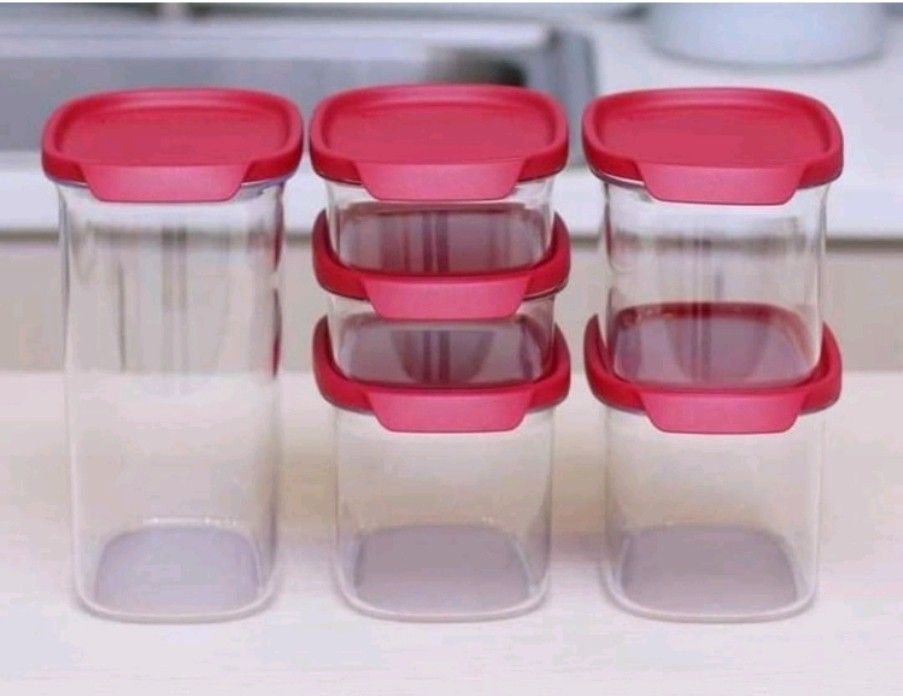 Tupperware Ultra Clear Set, Furniture & Home Living, Kitchenware ...