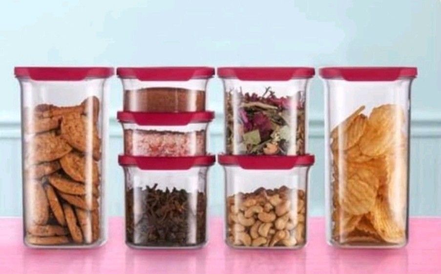 Tupperware Ultra Clear Set, Furniture & Home Living, Kitchenware ...