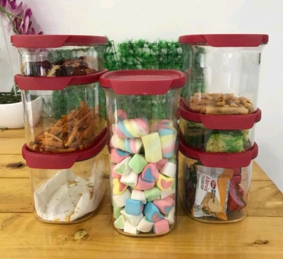 Tupperware Ultra Clear Set, Furniture & Home Living, Kitchenware ...