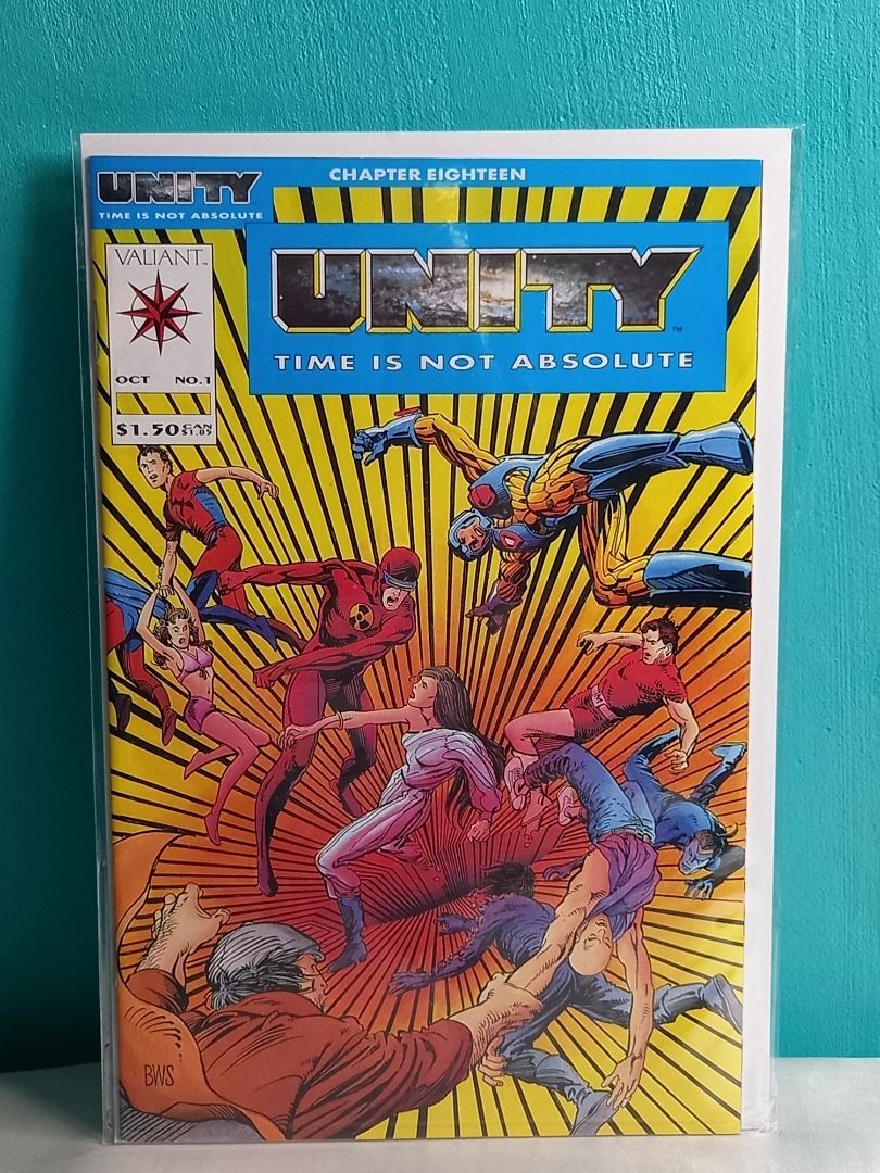 UNITY : Time Is Not Absolute Vol 1 No. 1 Comics October 1992 (Chapter ...