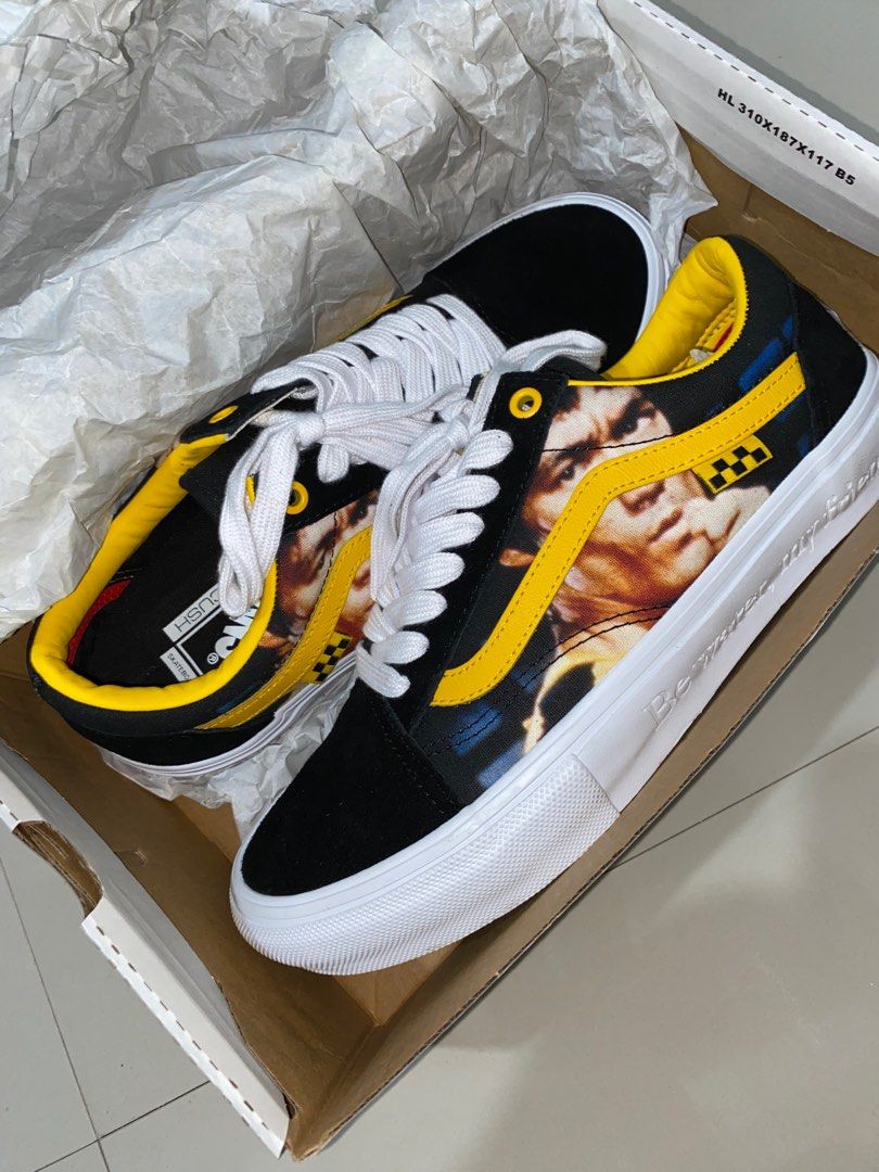 VANS X BRUCE LEE LIMITED PAIRS RARE SIZE, Men's Fashion, Footwear ...