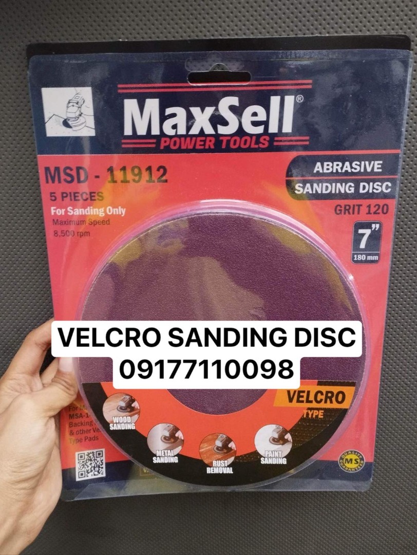 VELCRO SANDING DISC, Commercial & Industrial, Construction & Building ...