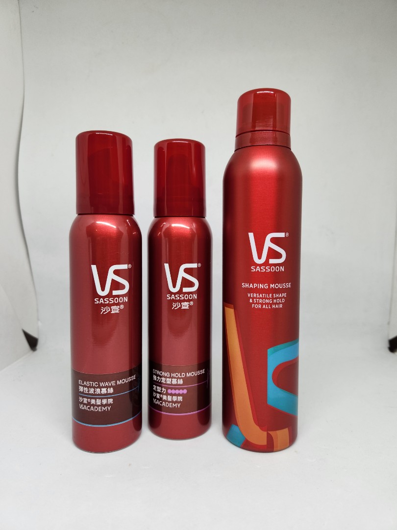 Vidal Sassoon Hair Mousse, Beauty & Personal Care, Hair on Carousell