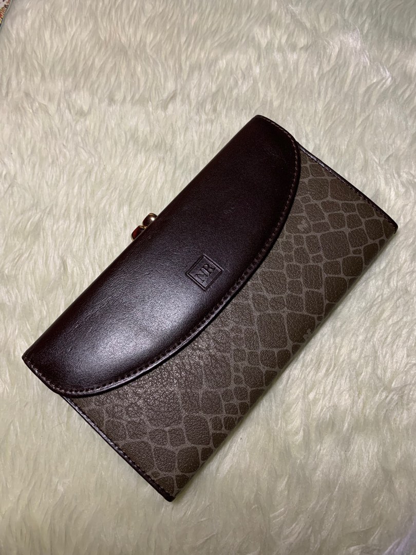 Vintage Nina Ricci Long Kisslock Wallet, Women's Fashion, Bags ...