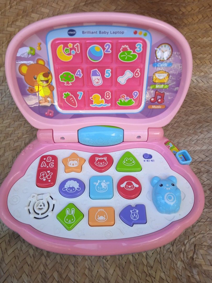 Vtech Brilliant Baby Laptop, Babies & Kids, Infant Playtime on Carousell